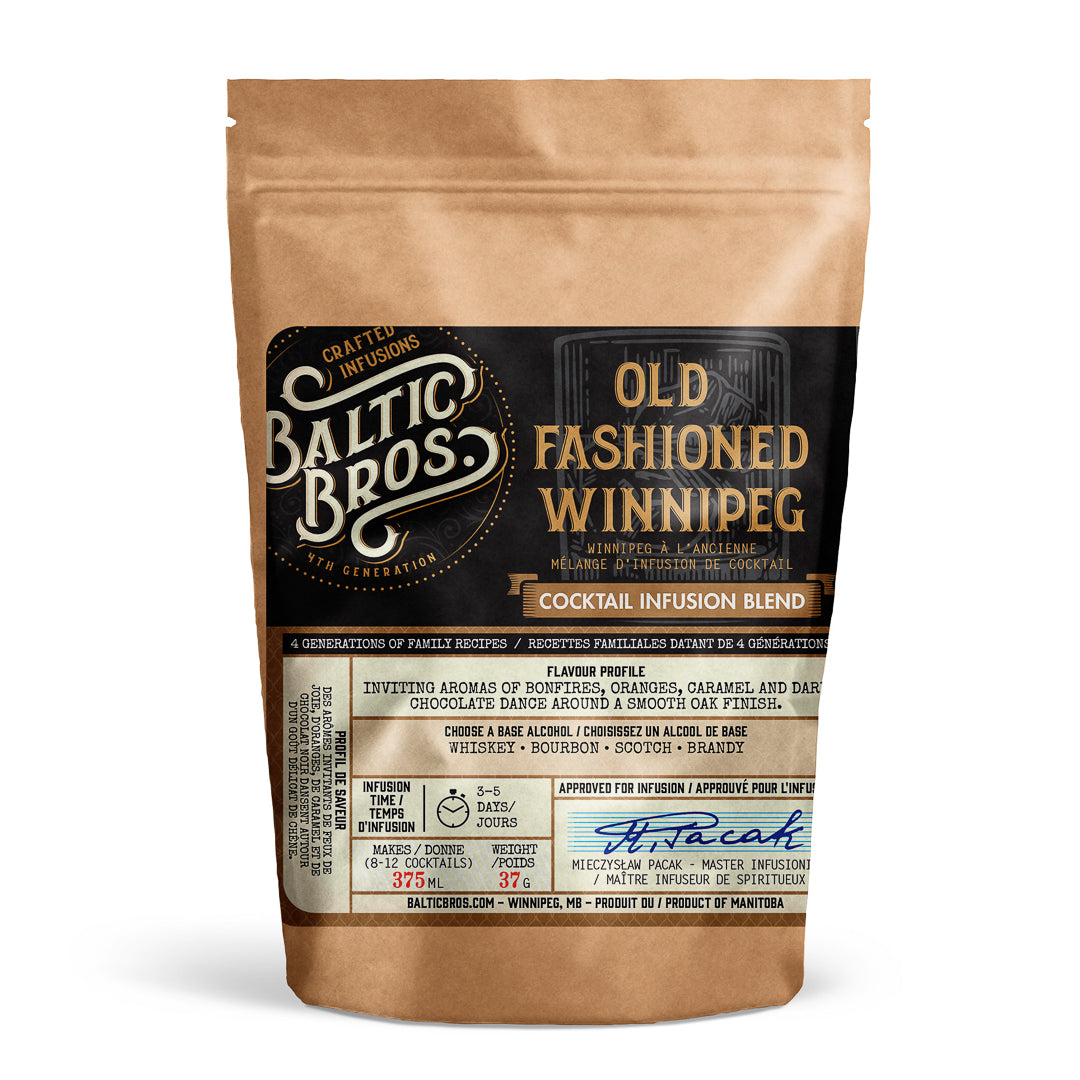 OLD FASHIONED WINNIPEG - Craft Flavour Infusions – Baltic Bros Craft ...